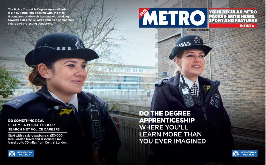 Mail Metro Media and Metropolitan Police team up