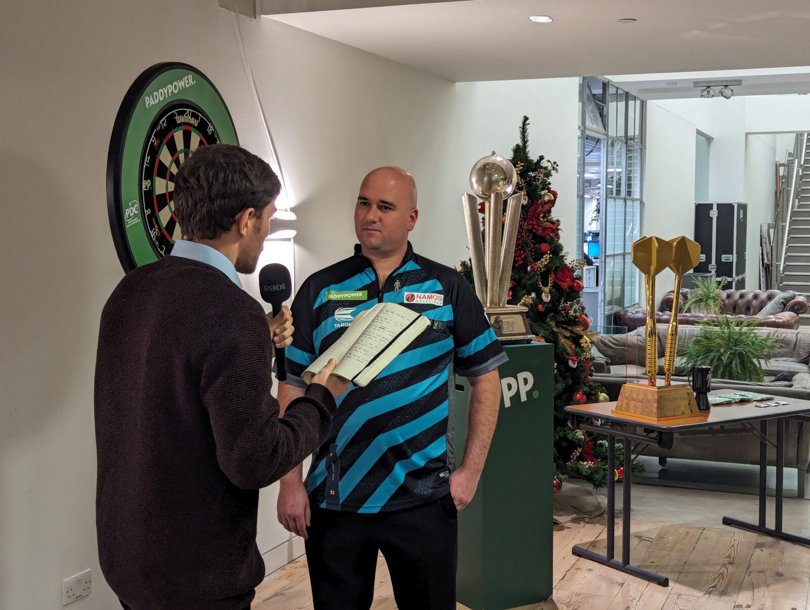 Paddy Power World Darts Championship (and a former champion) comes to ...