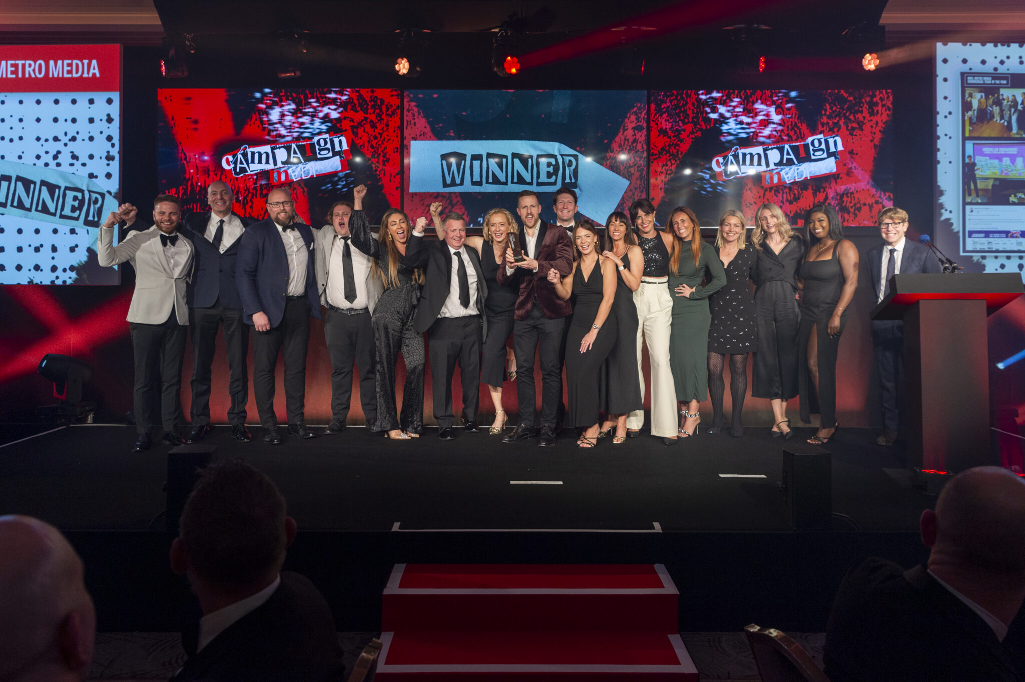 MAIL METRO MEDIA WINS COMMERCIAL TEAM OF THE YEAR! - Mail Metro Media