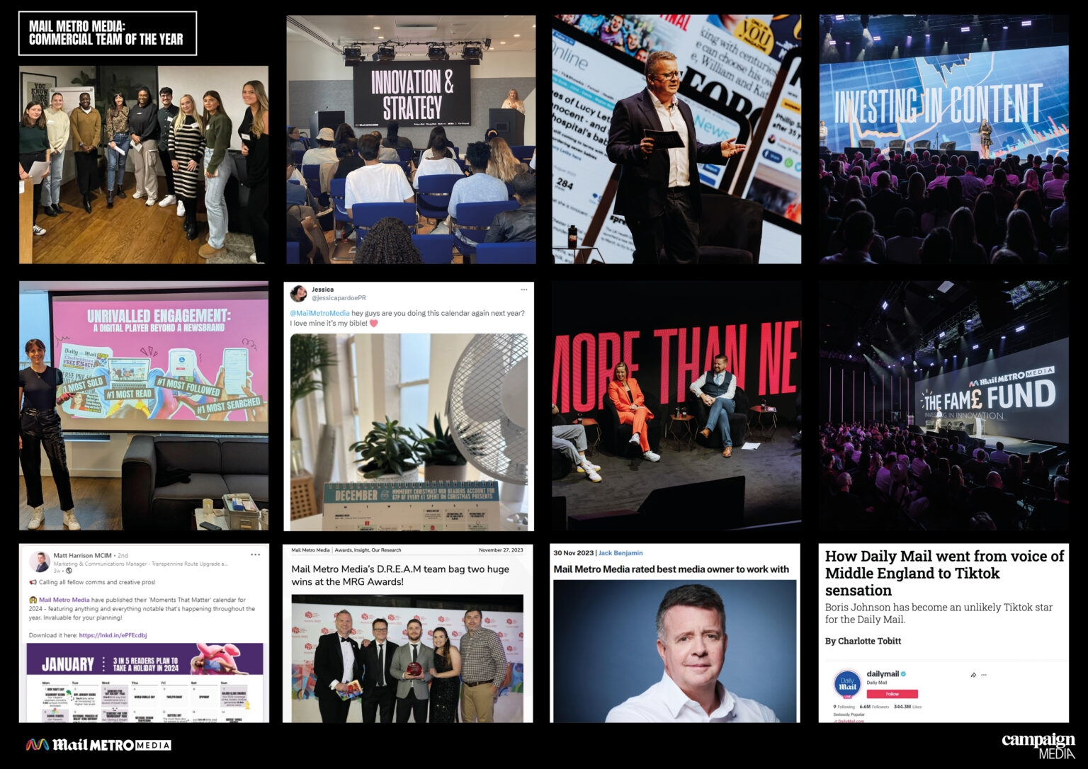 MAIL METRO MEDIA WINS COMMERCIAL TEAM OF THE YEAR! - Mail Metro Media