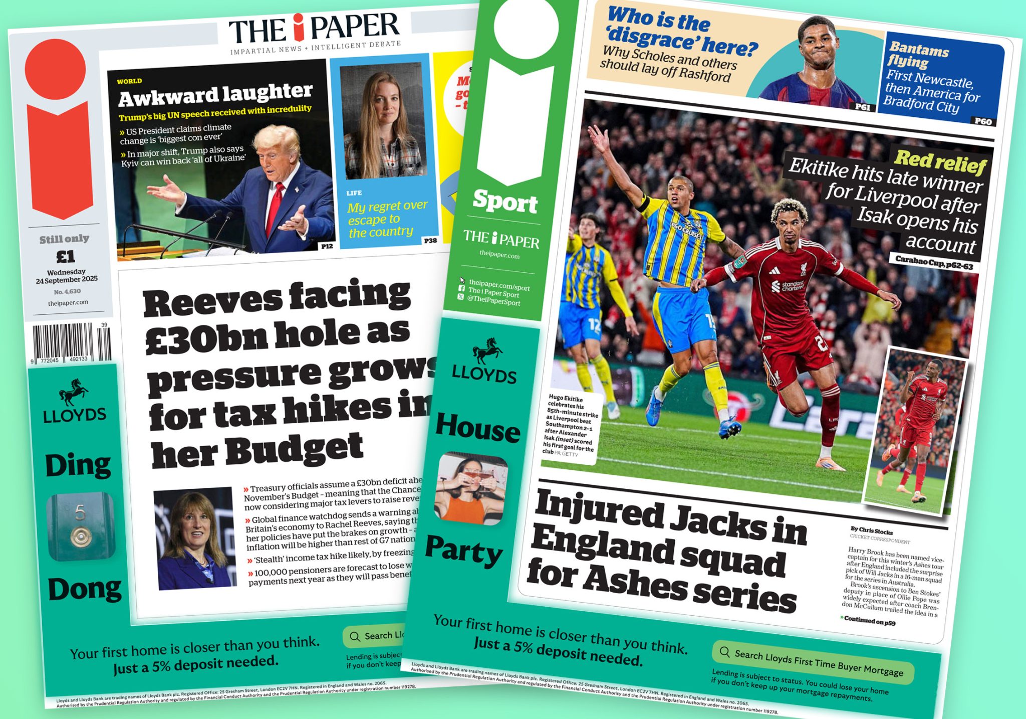 Brand first: The i Paper launches new cover format - Mail Metro Media