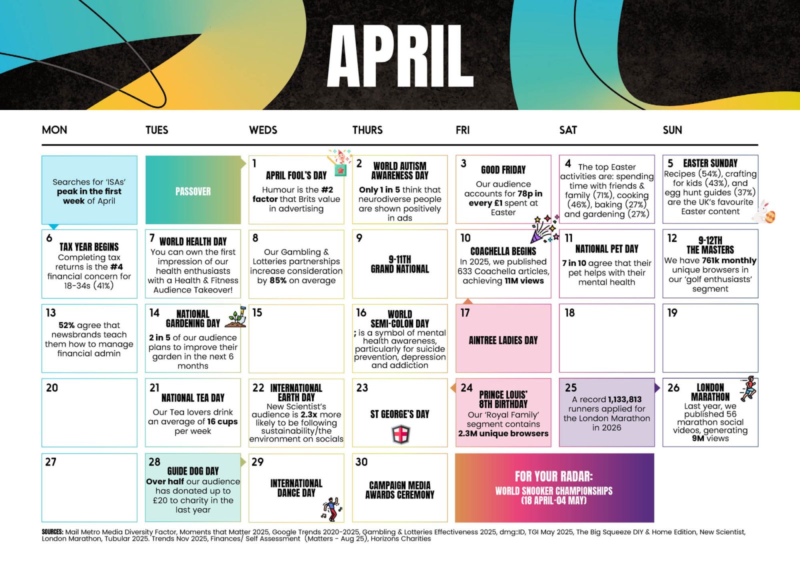 Insight Calendar 2026 - Mail Metro Media